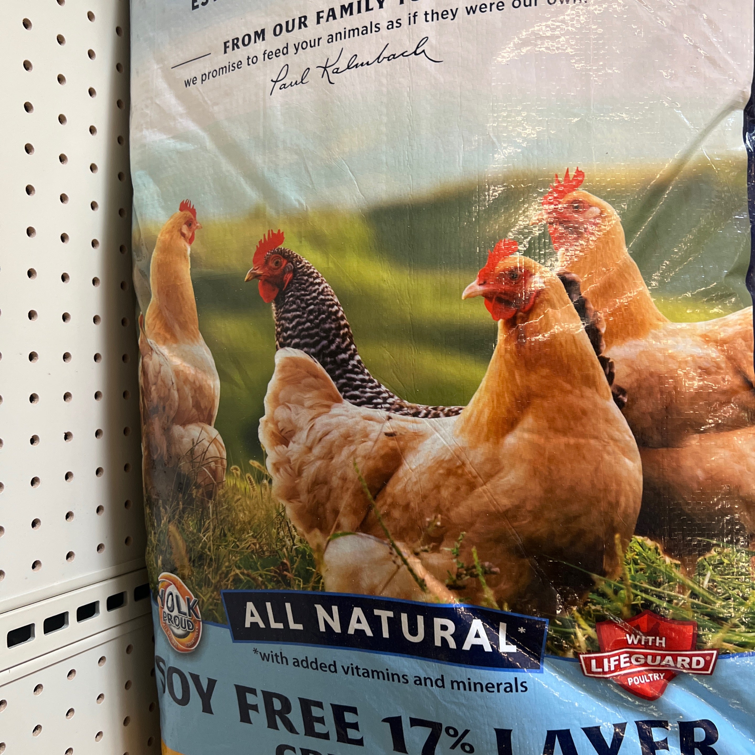 Kalmbach Soy Free Layer Crumble 50 Lb bag | Hay Farm
