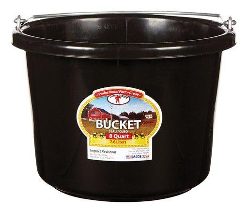 Little Giant Utility Bucket — 1 Quart (Black) | Hay Farm
